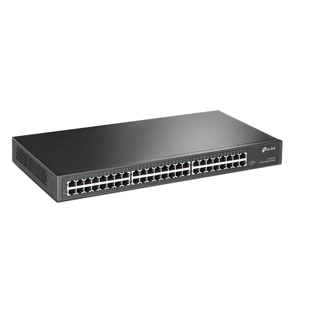SWITCH 48 Gigabit RJ45 Ports, 1U 1U 19-inch Rack-mountable Case ...