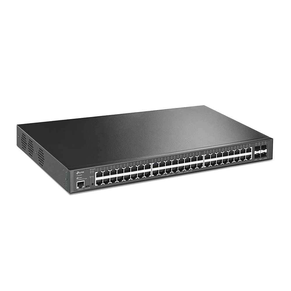 SWITCH 48-Port Gigabit+ 4*10GE SFP+ L2+ Managed 48-Port PoE+ 500 W PoE ...