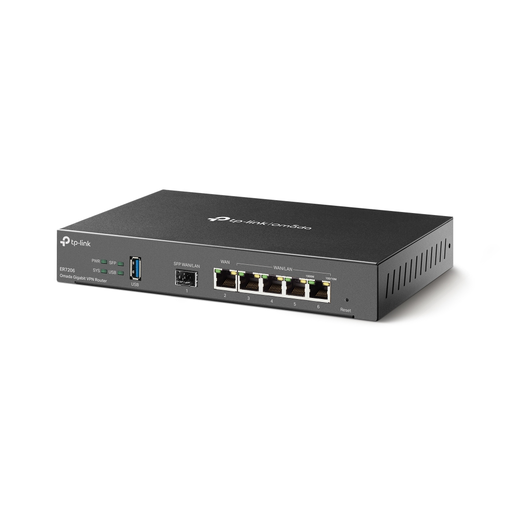VPN Router Omada with 1? Gigabit SFP , 5? Gigabit RJ45, 1* USB 2.0 ...